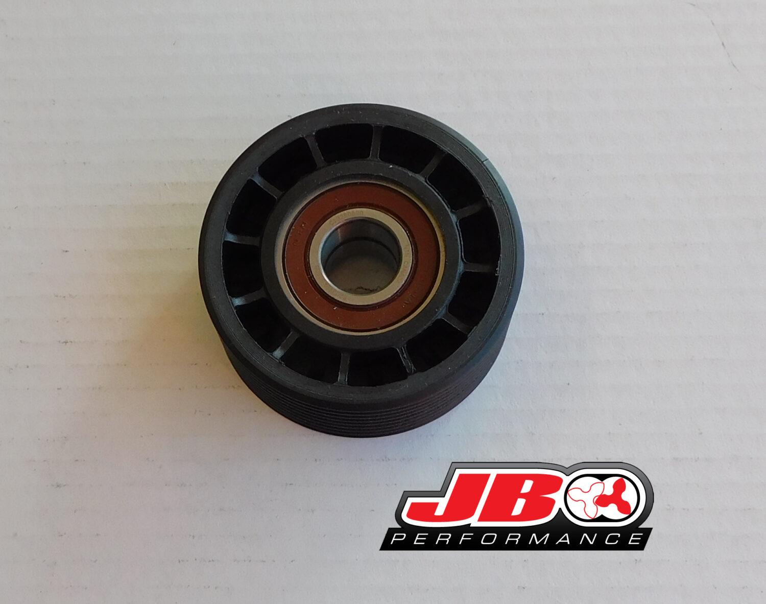 Replacement 72mm idler, dual bearing, 8 rib, custom offset - Jon Bond ...